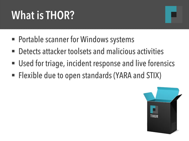 THOR Apt Scanner | PDF | Technology & Computing