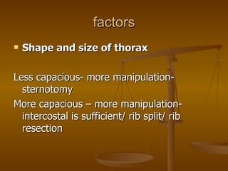Thorax | PPT