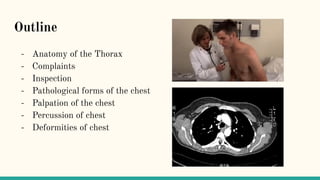 Physical Examination of Thorax | PPT