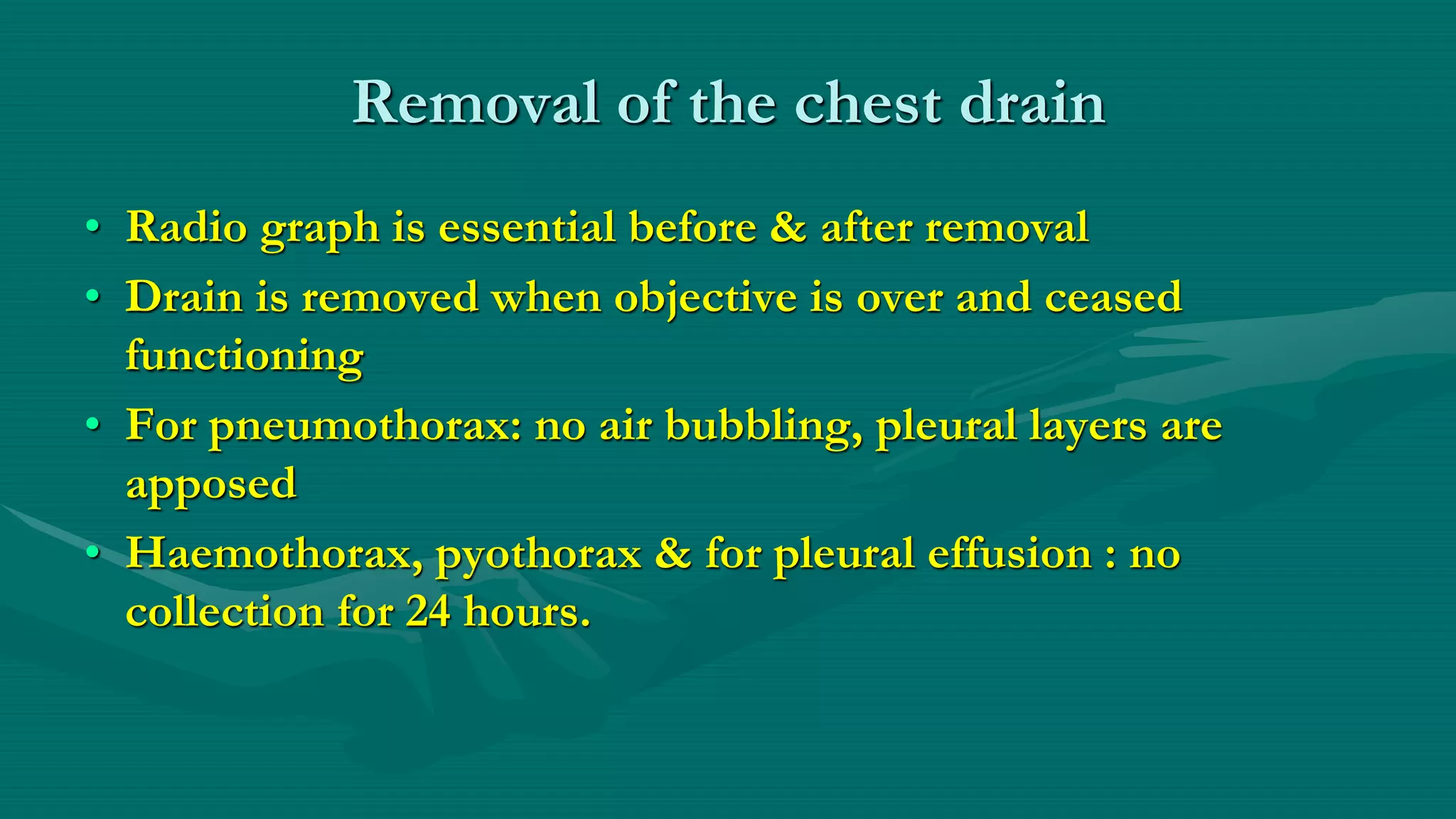Thoracic surgical emergencies | PPTX