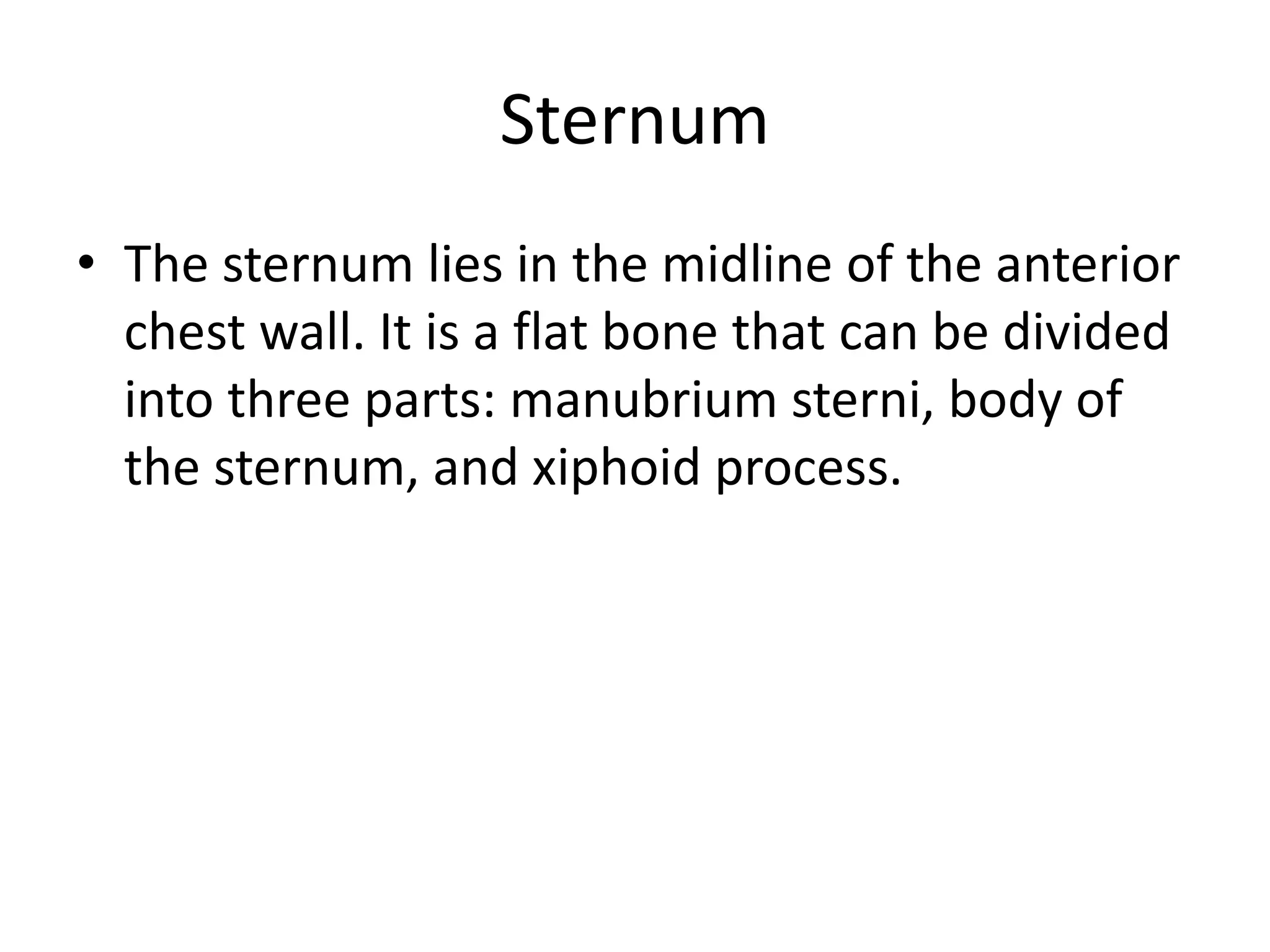 Thorax second part anatomy | PPTX