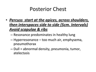 Thorax And Lungs | PPT