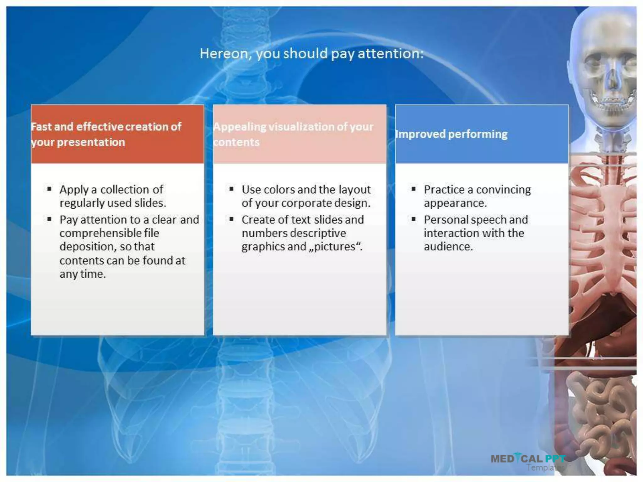 Thorax PowerPoint Template - medicalppttemplates.com