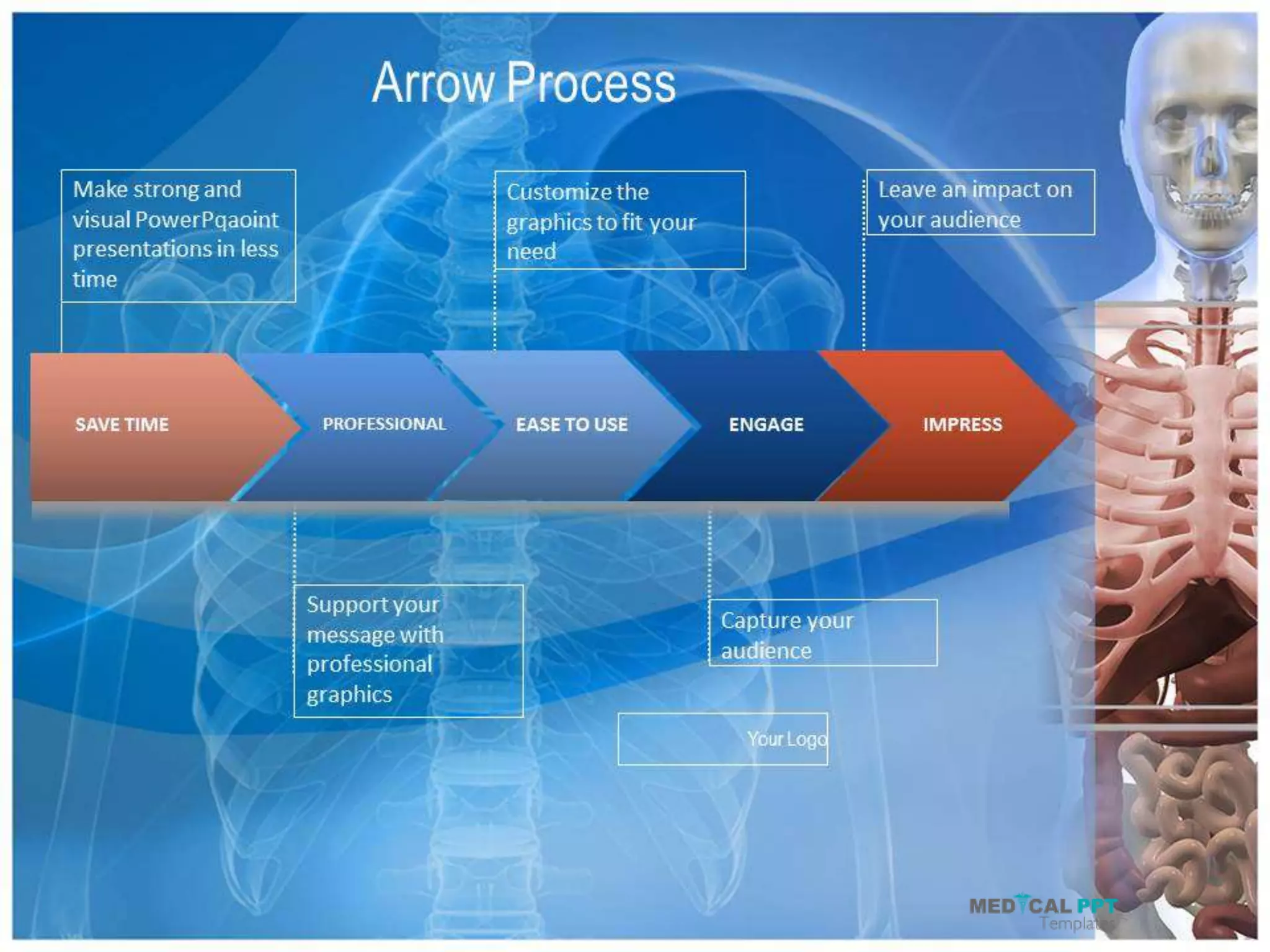 Thorax PowerPoint Template - medicalppttemplates.com