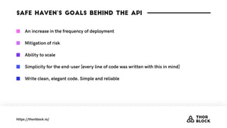 Thorblock Presentation | PPT