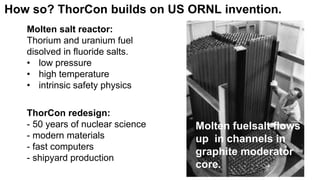 ThorCon CEO Explain Design [ICENES 2019] | PDF