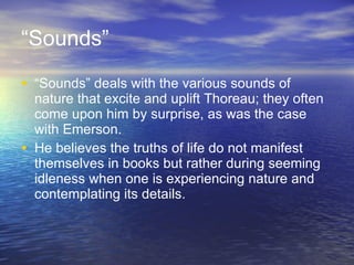 Thoreau | PPT | Religion & Spirituality