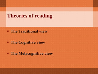 thories of reading.ppt