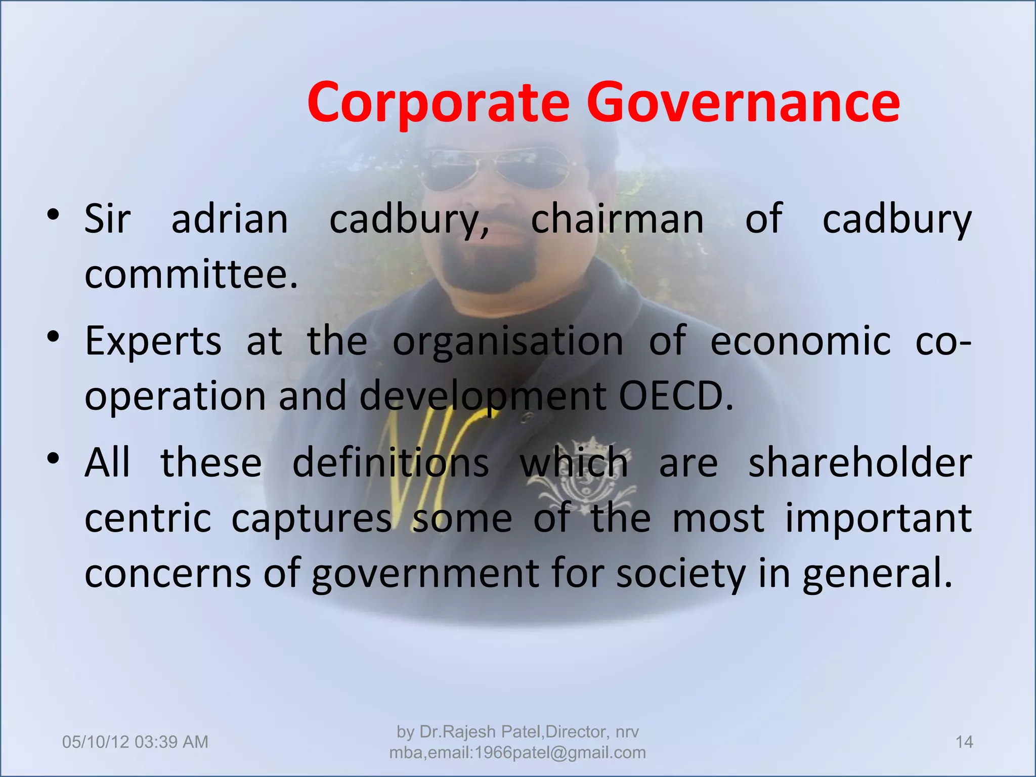 corporate governance theories and practices | PPT