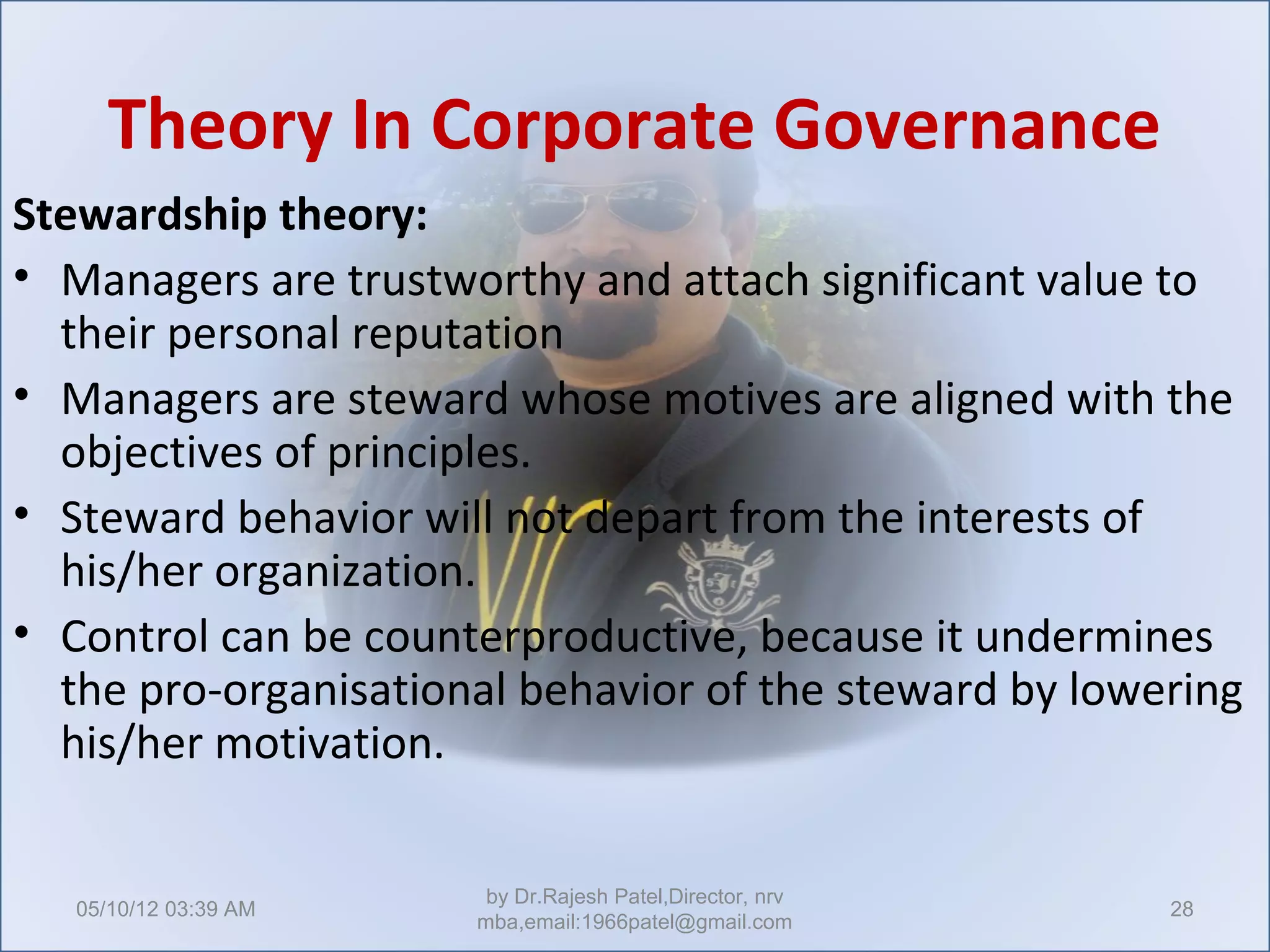 corporate governance theories and practices | PPT
