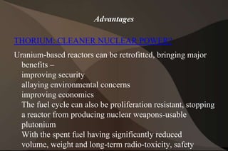 Thorium | PPTX