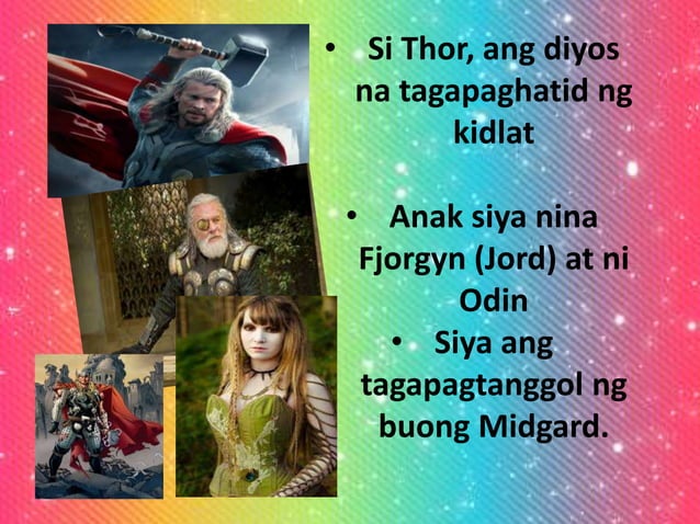 Thor grade 10 ppt | PPTX