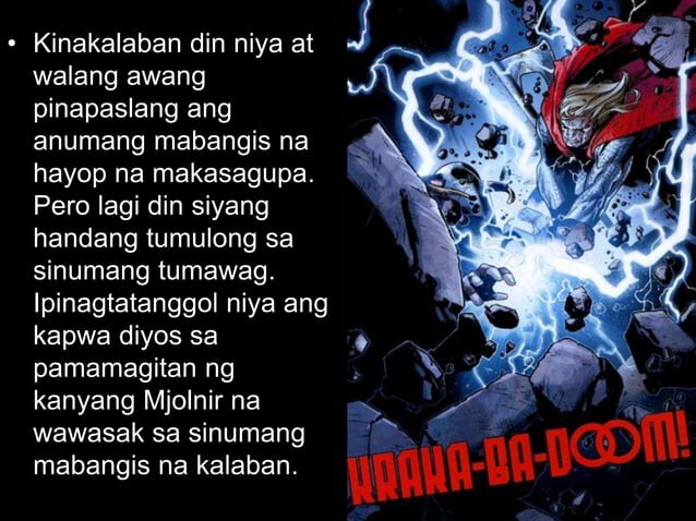 Thor grade 10 ppt | PPTX