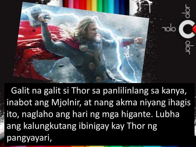 Thor grade 10 ppt | PPTX