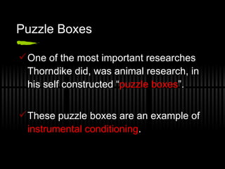 Thorndike General Overview | PPT