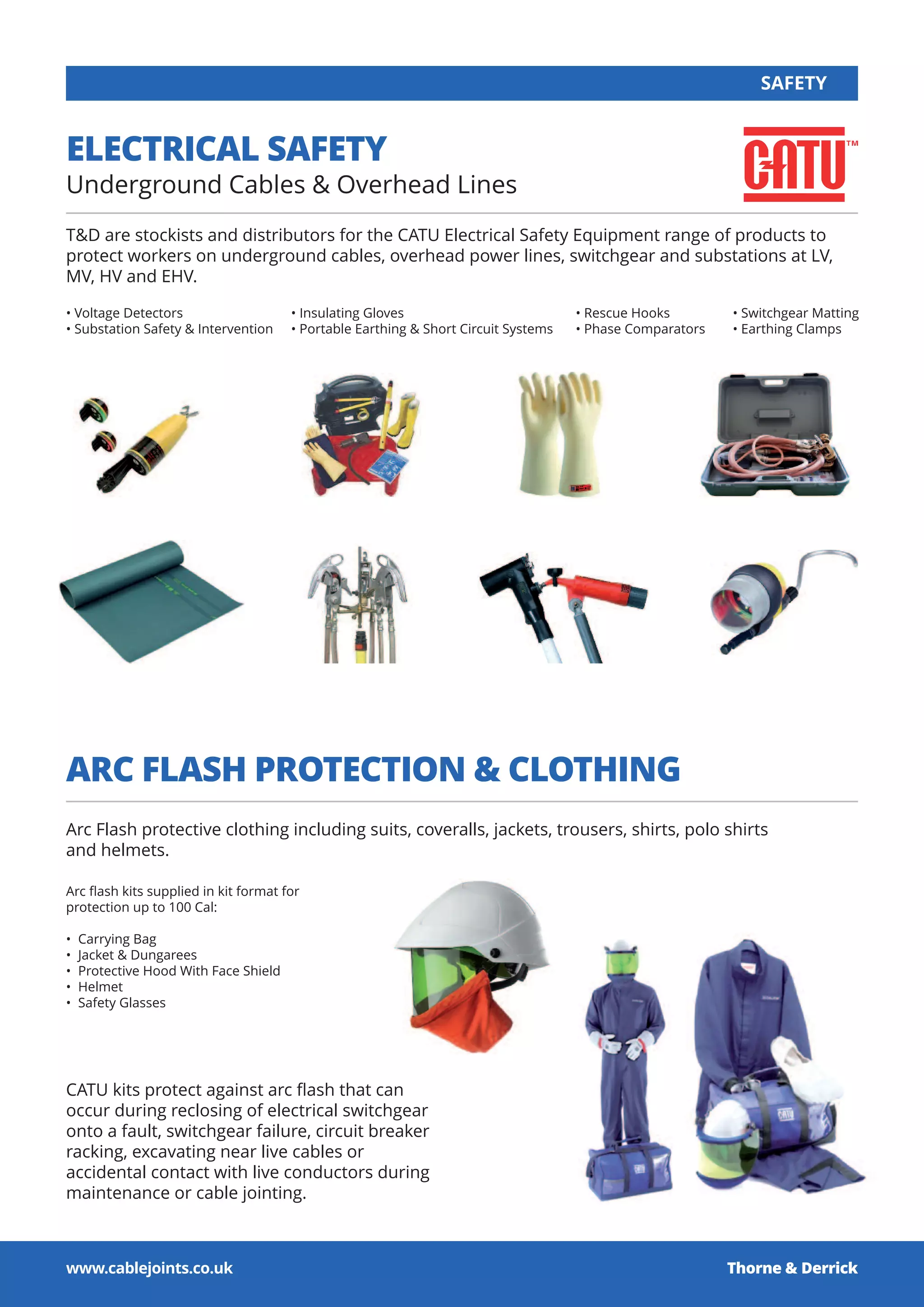 THORNE + DERRICK : LV, MV & HV Cable Installation, Jointing, Substation ...