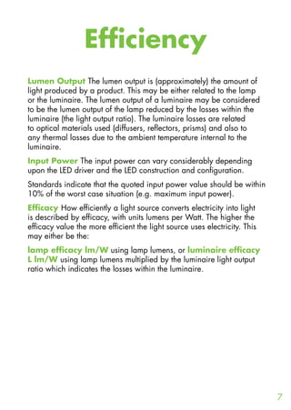 Thorn led terminology-reference-guide | PDF