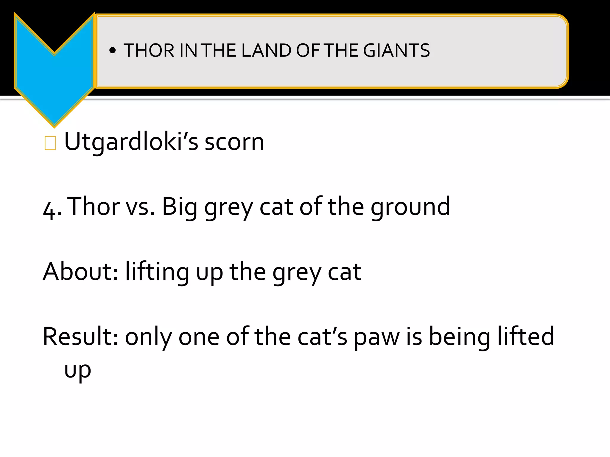 Thor norse god - Norse Mythology | PPTX