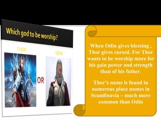 Thor norse god - Norse Mythology | PPTX