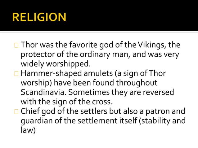 Thor norse god - Norse Mythology | PPTX