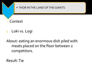 Thor norse god - Norse Mythology | PPTX