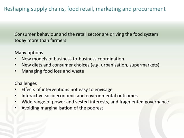 Transforming agri-food systems in lower- and middle-income countries to meet the SDGs | PDF