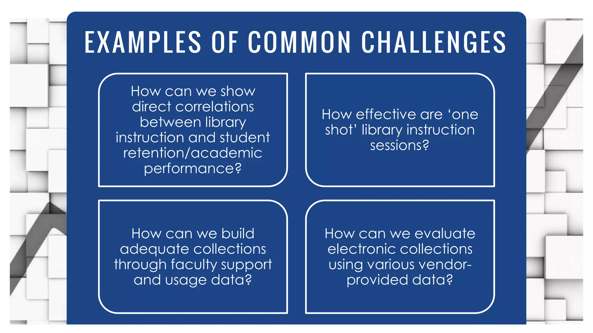 Surveying the State of Library Assessment | PPT