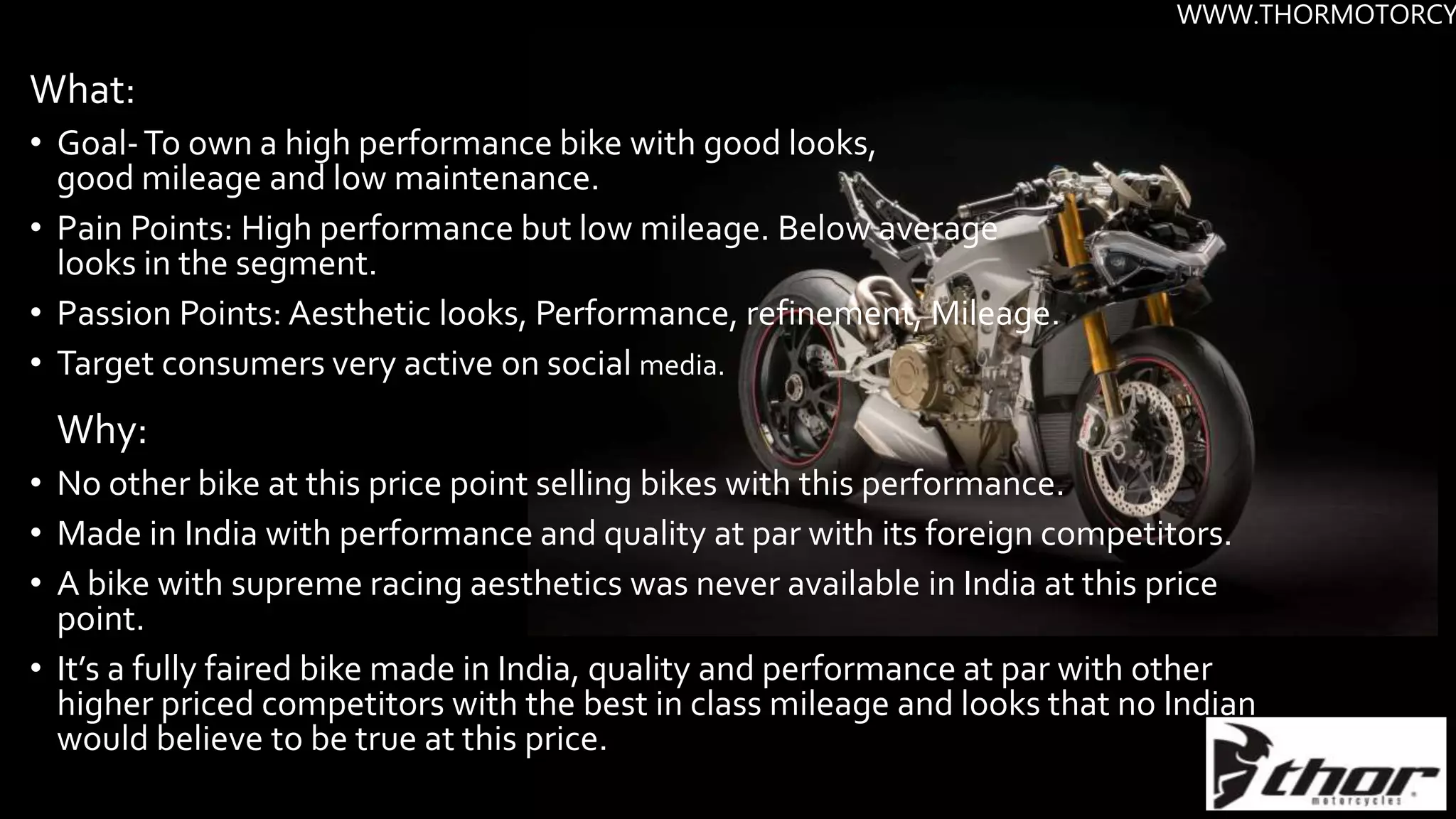 Digital Marketing Plan for a New Product | Bike | PPTX