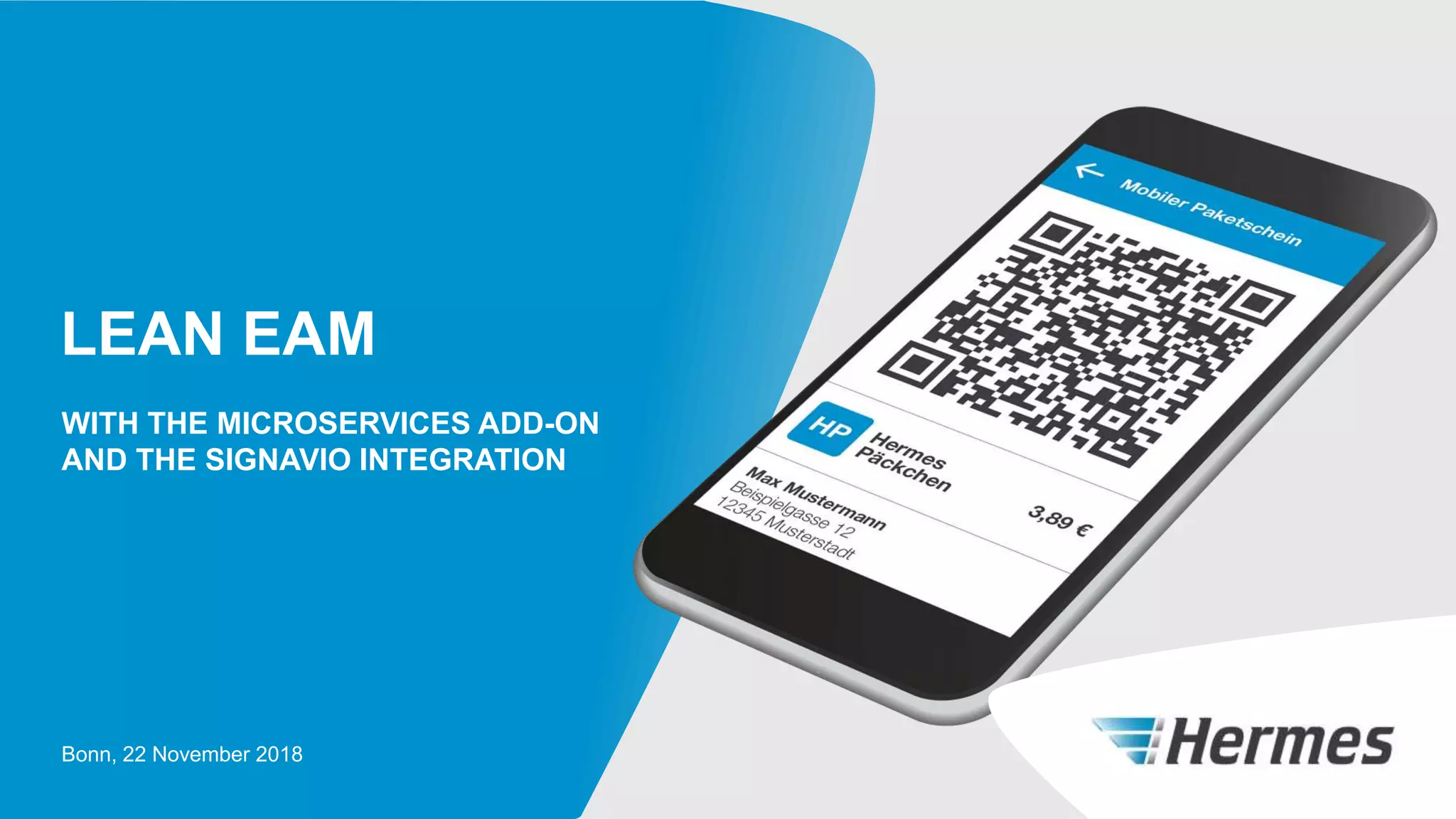 Lean EAM with the Microservices Add-on and the Signavio Integration | PPT