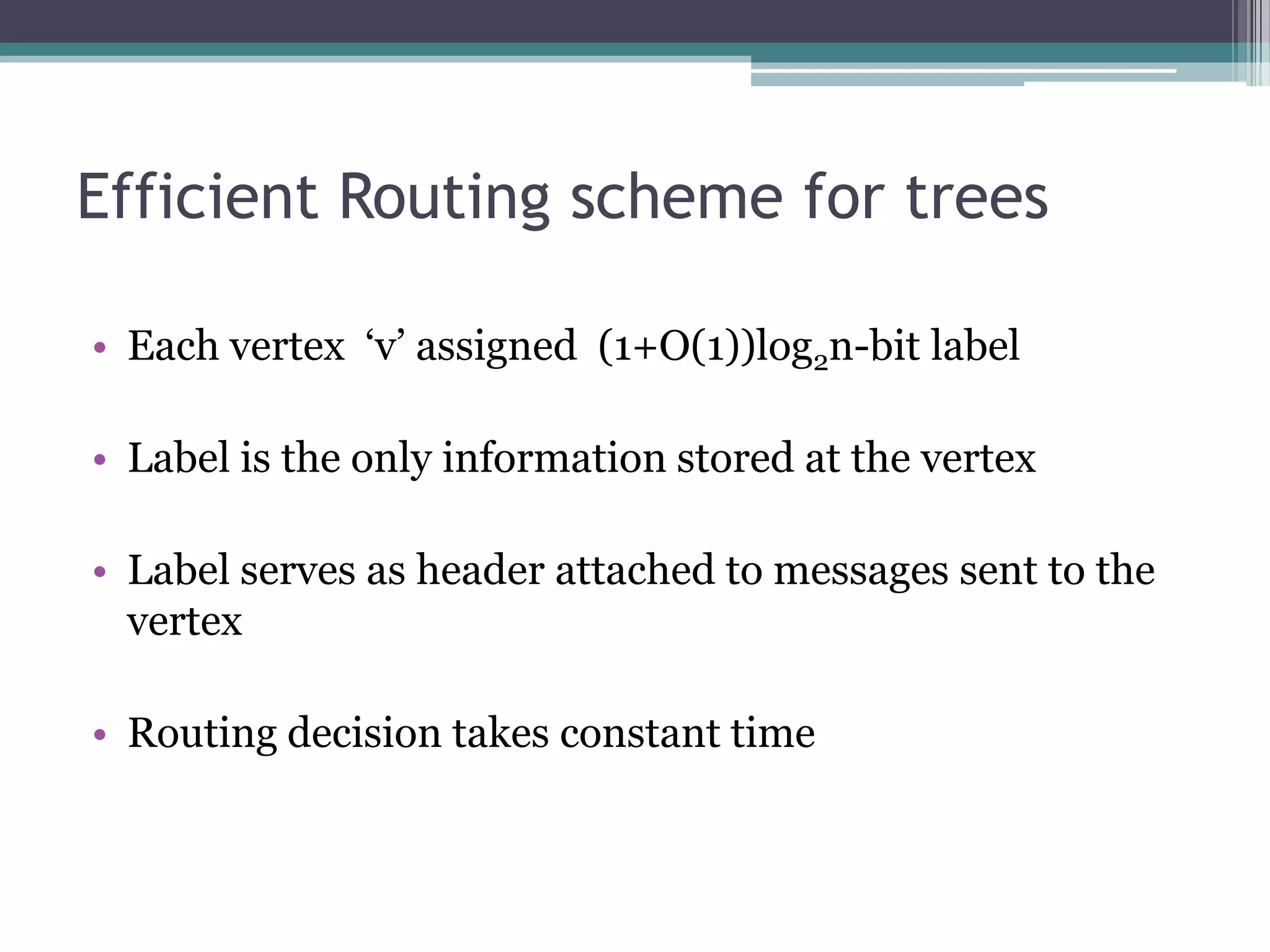 Thorup Zwick Compactrouting Scheme Ppt