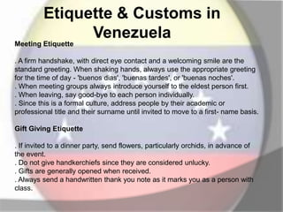 venezuelan culture | PPTX