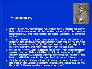 management lesson from HITLER | PPT