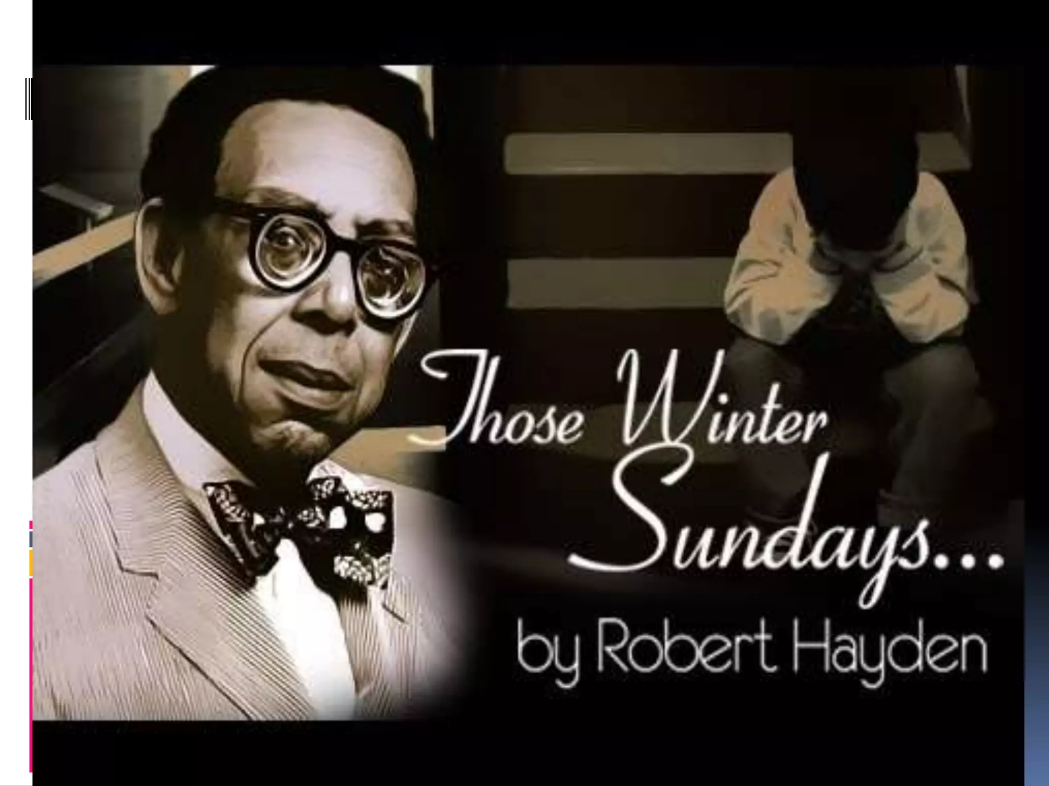Those winter sundays | PPT