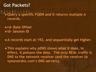 Thotcon 0x5 - Retroactive Wiretapping VPN over DNS | PDF | Internet ...