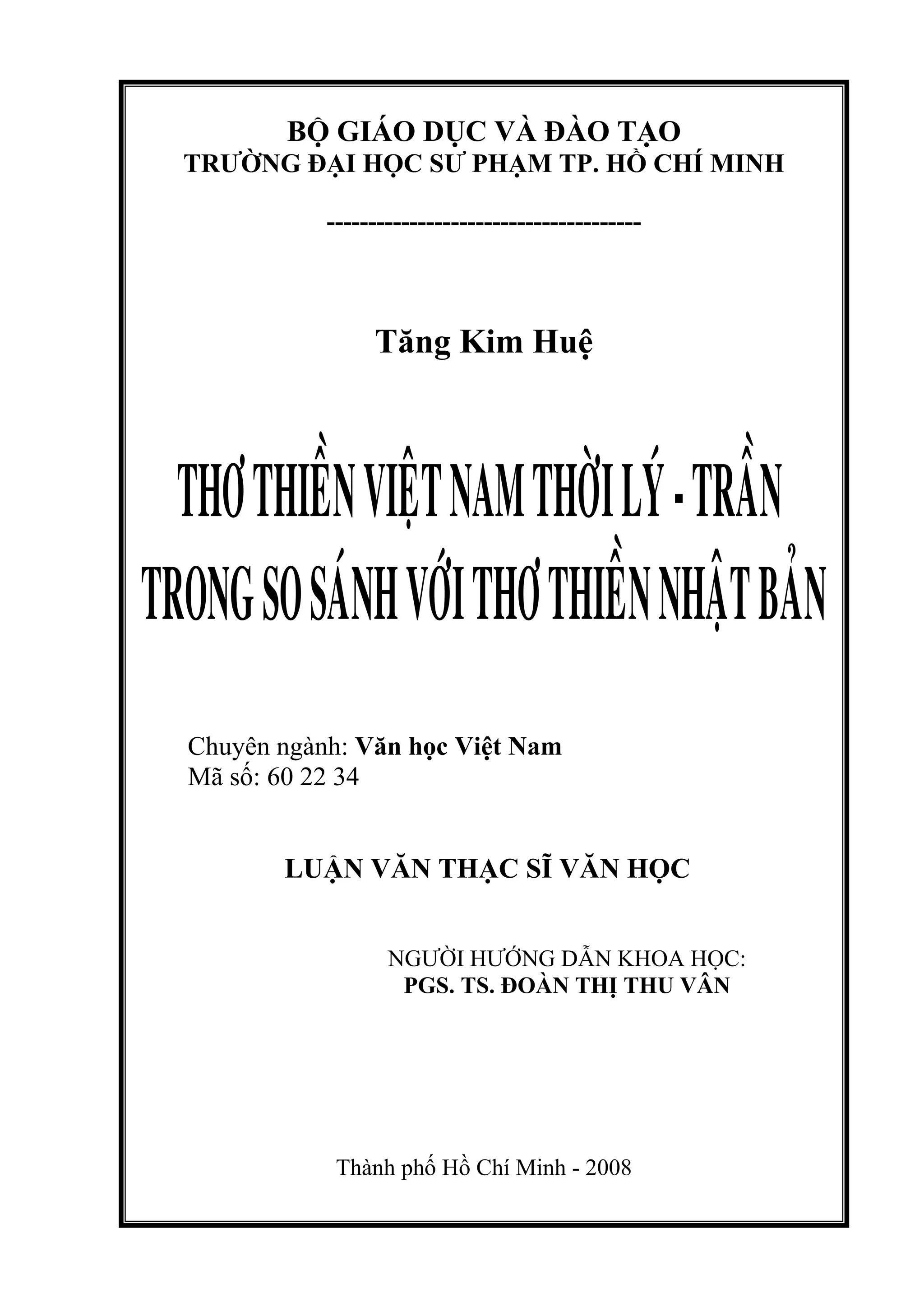 Tho thien Viet Nam thoi Ly - Tran trong so sanh voi tho thien Nhat Ban.pdf