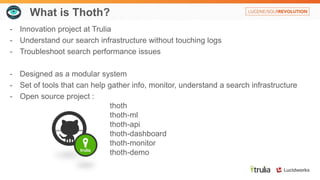 Thoth - Realtime Solr Monitor and Search Analysis Engine | PPT