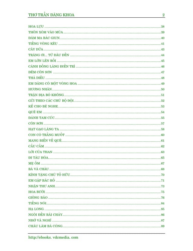 Tho tran dang khoa | PDF