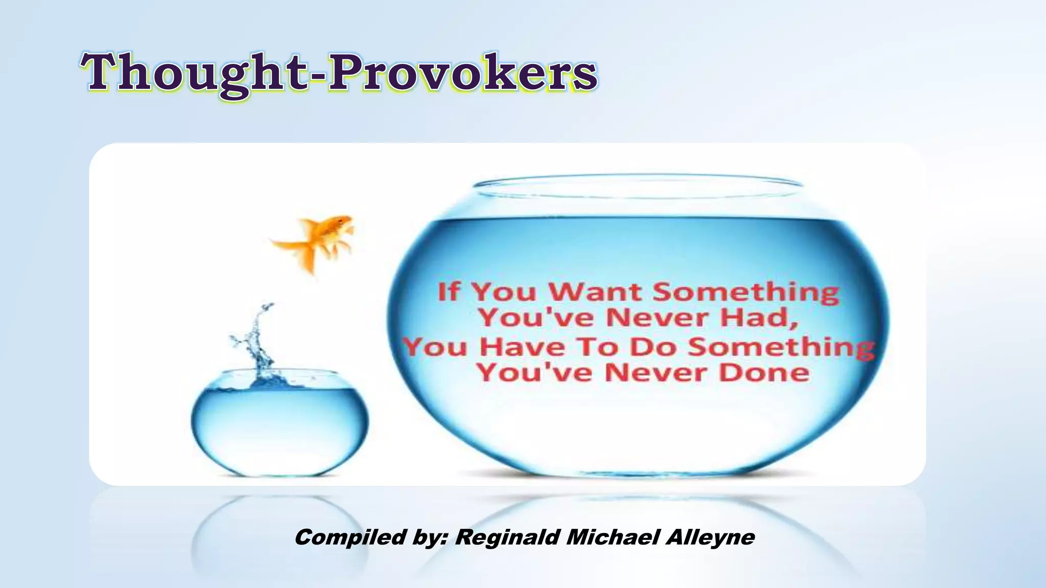 Thought provokers on Financial Risk Management | PPTX