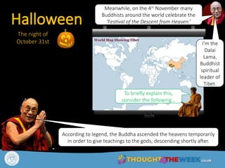 Thought4TheWeek Halloween. themed tutorialpptx | PPTX