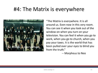 The Matrix as a system vs thought as a system | PDF
