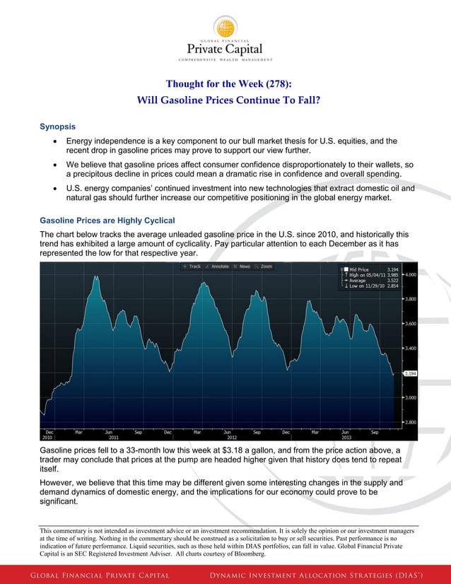 Thought for the week 278 | PDF