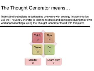 Thought generator presentation 14 11-2013 | PPT