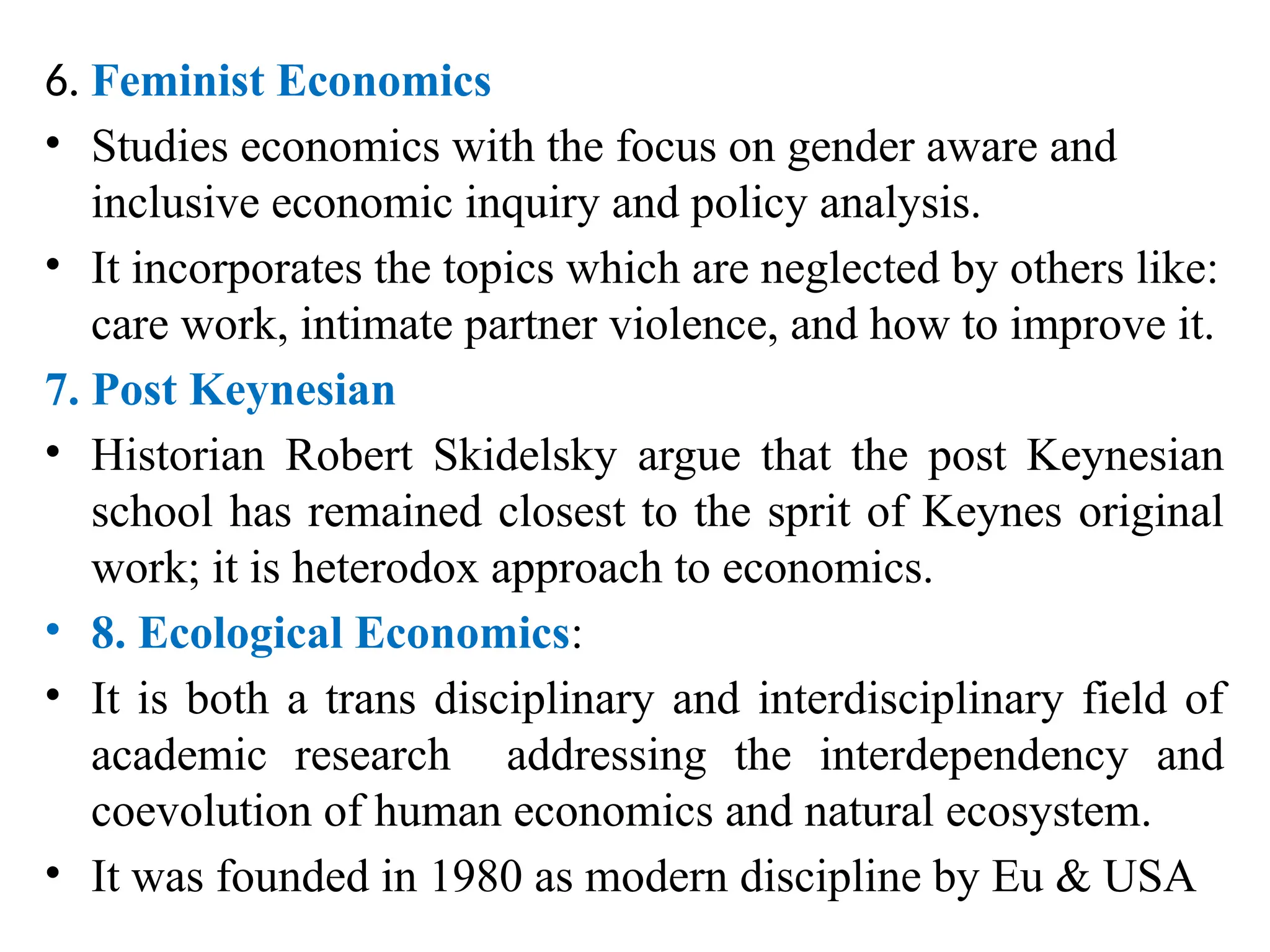 History of economic thought II, chapter 2-3 | PPTX