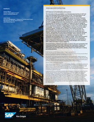 Connected Project Management in the Oil, Gas & Chemicals Industry | PDF