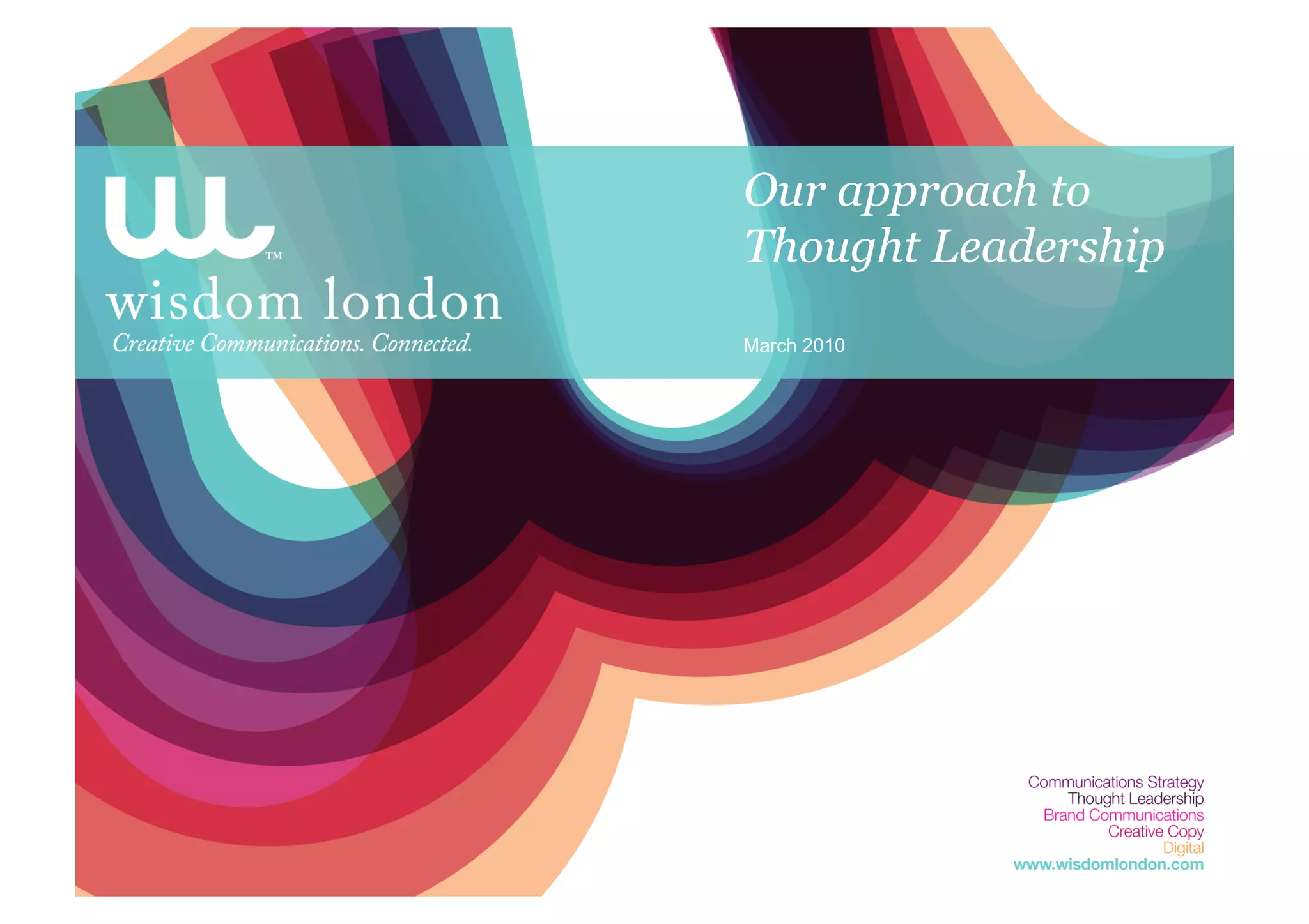Thought Leadership And Wisdom London | PPT