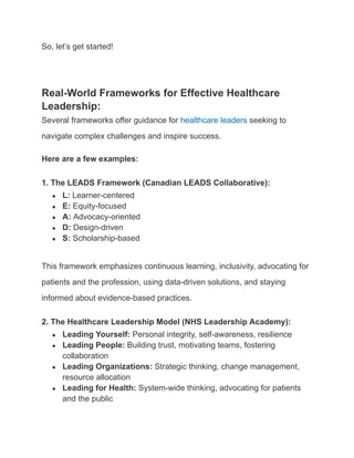 Thought Leadership Blog - Leading the Way in Patient Care | PDF