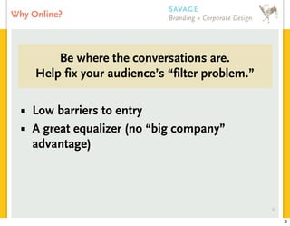 Thought Leadership, Robin Tooms, Savage Brands | PPT