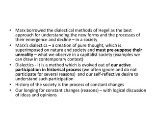 Thoughts of Marx I.PPTX