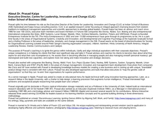 Thoughts On Leadership By Dr Prasad Kaipa | PDF