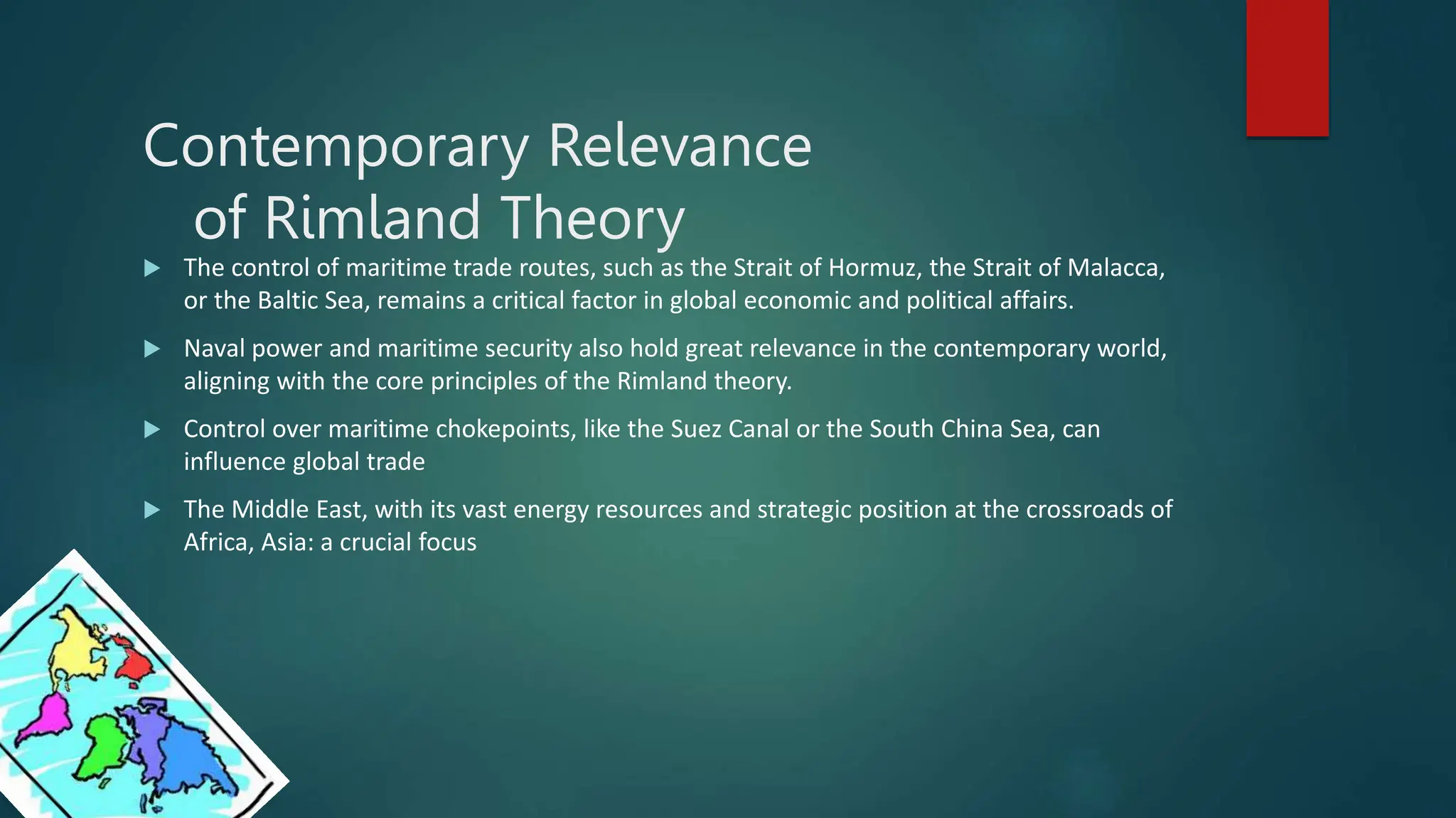 Conceptual development of Heartland and Rimland theories with special ...